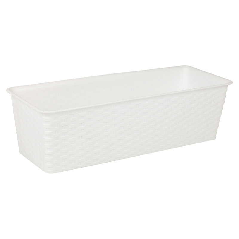 Symple Stuff Flower Plastic Planter Box & Reviews | Wayfair.co.uk