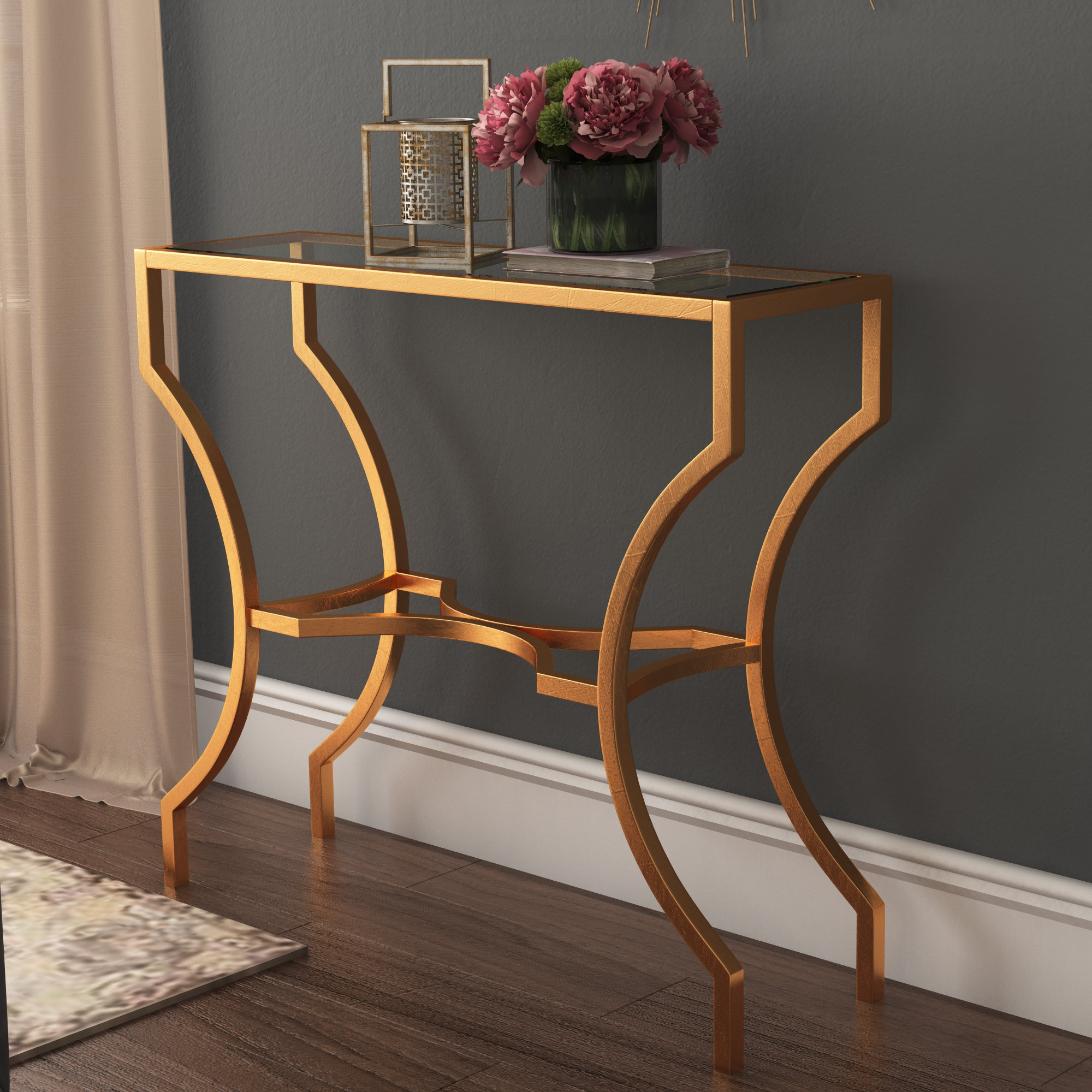 House of Hampton® Naida 40'' Console Table & Reviews | Wayfair