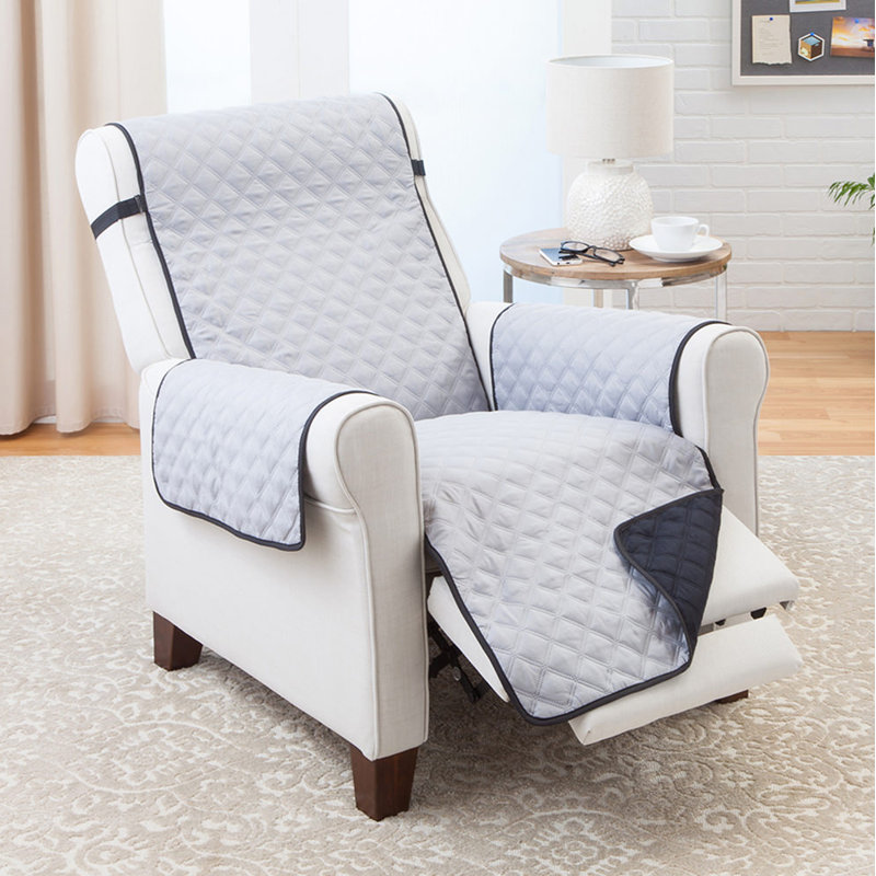 Winston Porter Housse pour fauteuil inclinable à coussins en T et ...