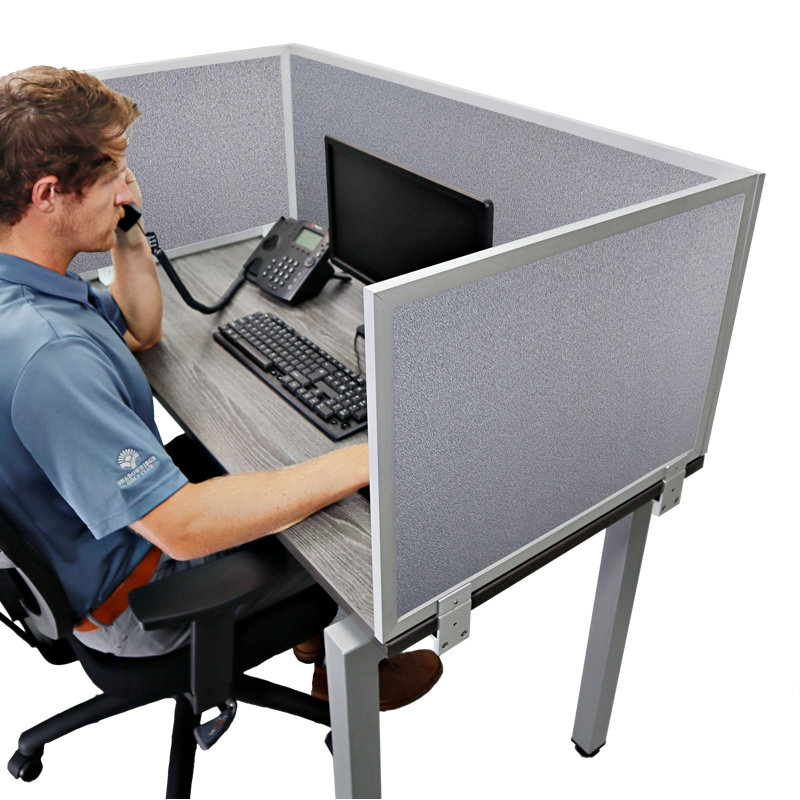 OBEX Acoustical Desk Mounted Privacy Panel | Wayfair