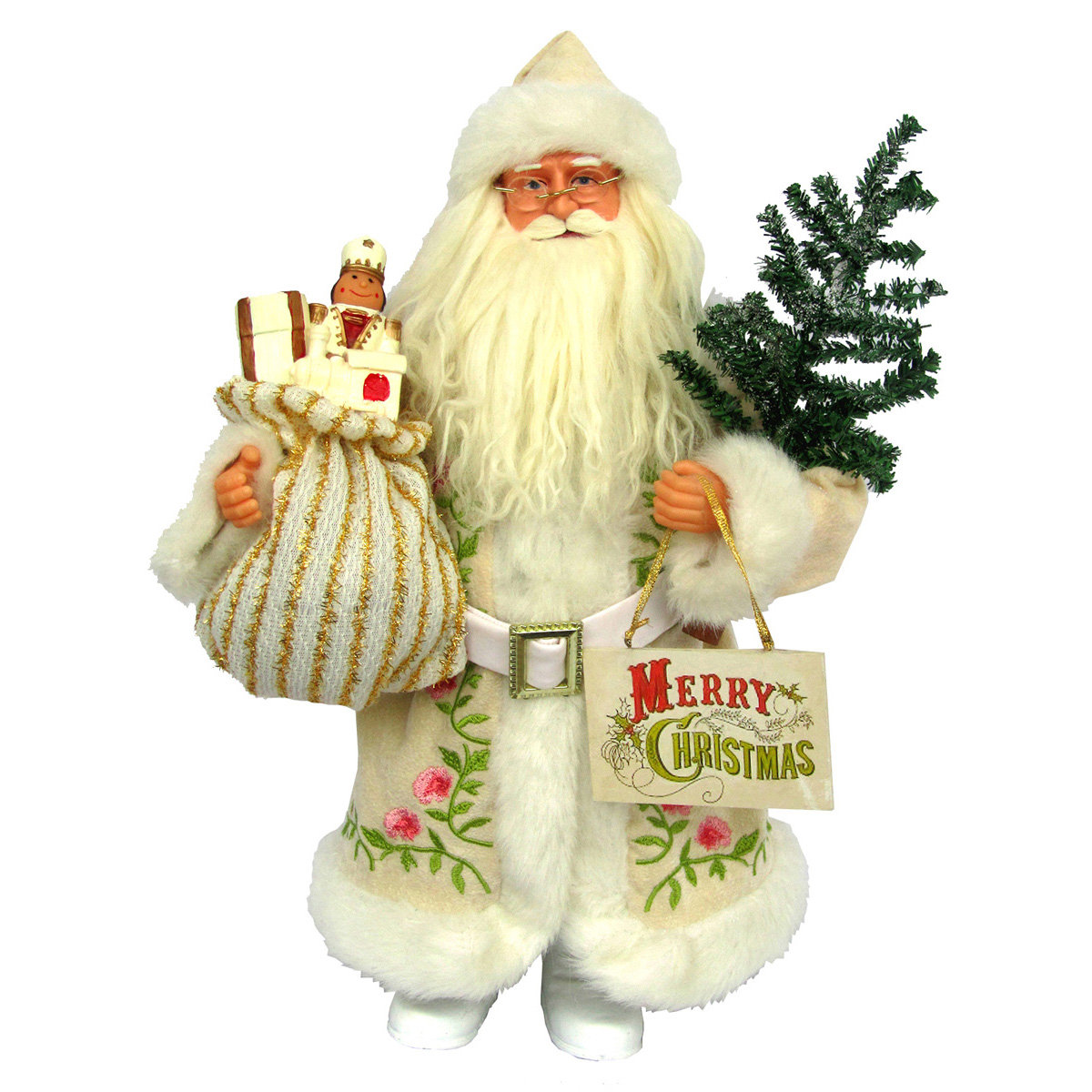 The Holiday Aisle® Victorian Times Santa Figurine & Reviews | Wayfair