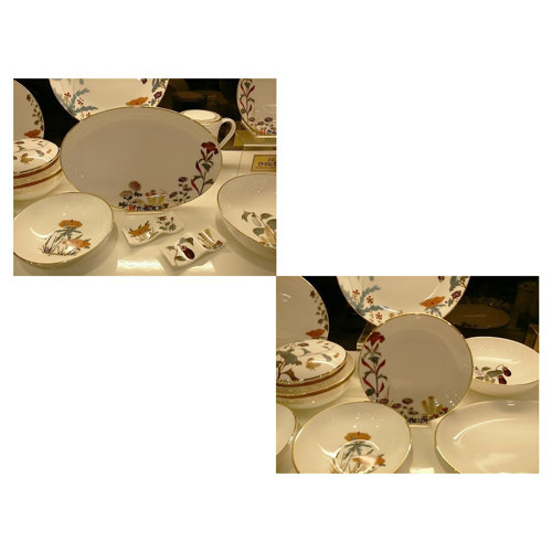 HANKOOK CHINAWARE Bone China Dinnerware Set - Service for 2 | Wayfair