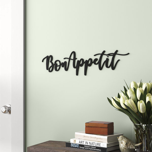 Bon-appetit-wall-decor | Wayfair
