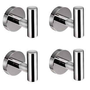 Wayfair | Chrome Towel & Robe Hooks You'll Love in 2023