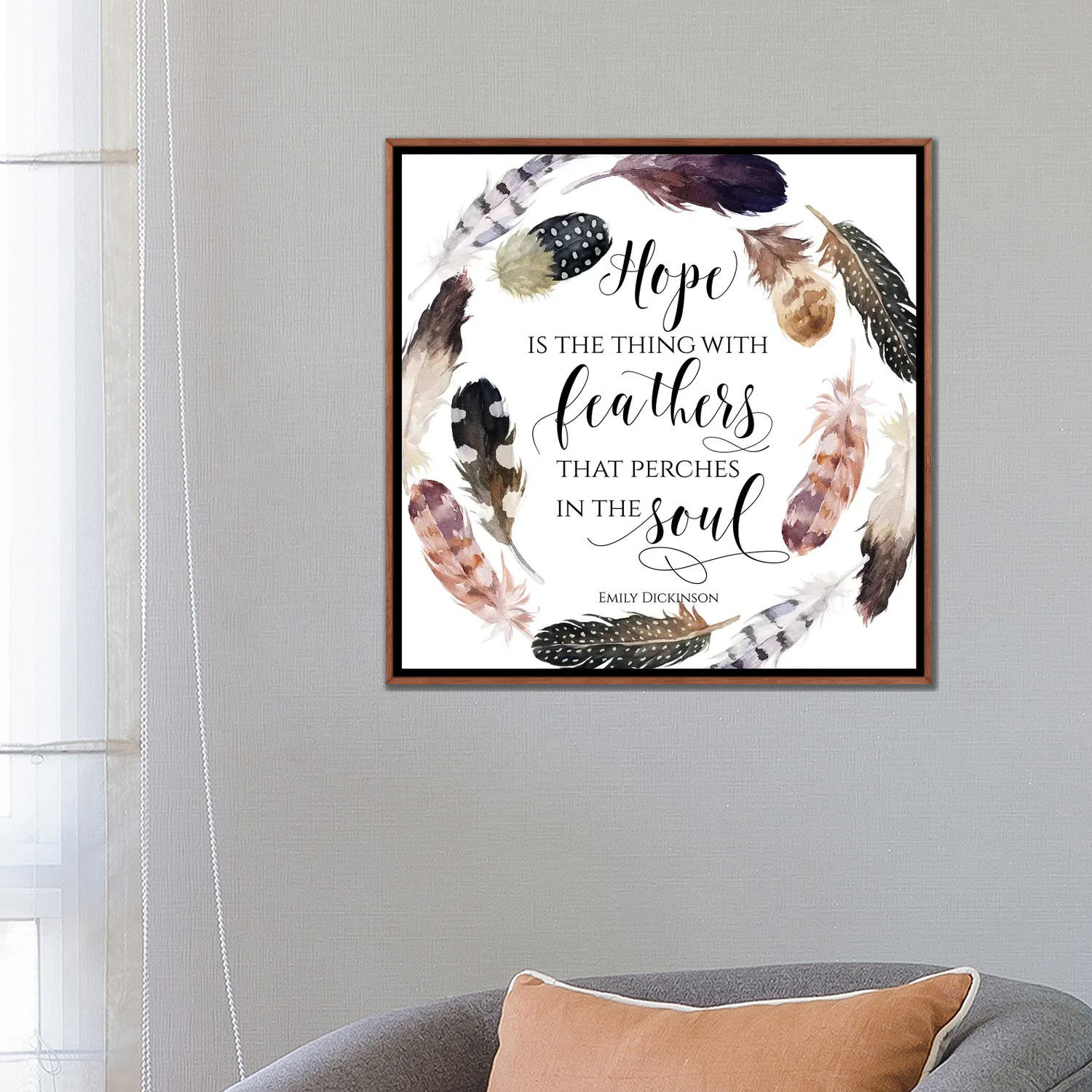 Bless international Hope Is The Thing With Feathers That Perches In The ...