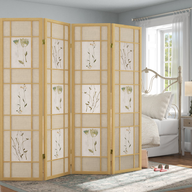 Laurel Foundry Modern Farmhouse East Broadway 68'' W x 70'' H 4 - Panel ...