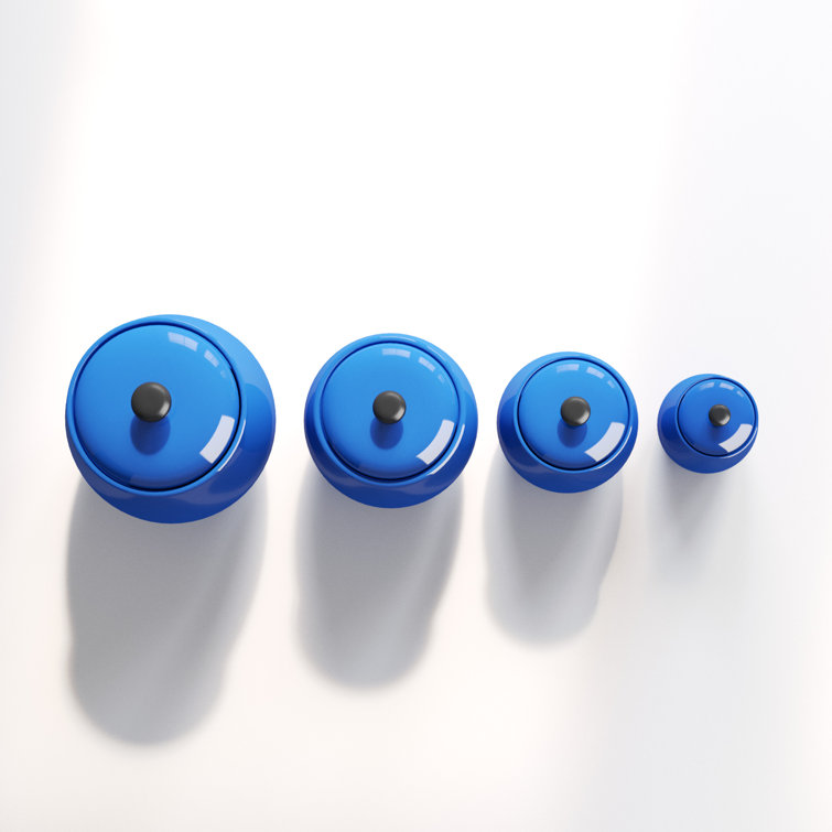 Prep & Savour 4 Piece Kitchen Canister Set & Reviews | Wayfair