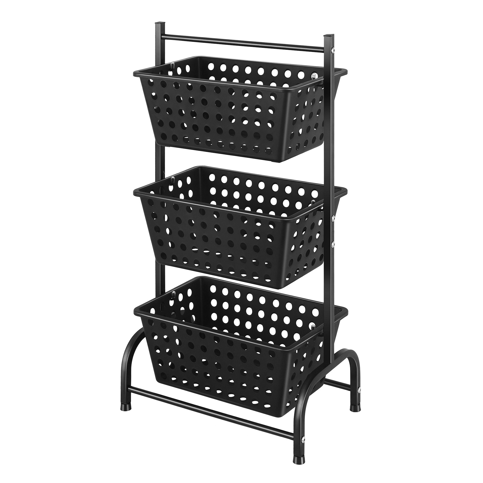 Symple Stuff 3 Layer Mini Vegetable Snack Produce Storage Rack | Wayfair