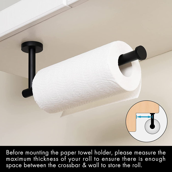 Rebrilliant Wall Mounted Kitchen Paper Towel & Napkin Holders & Reviews ...