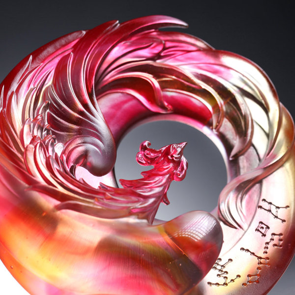 LIULI Crystal Art Crystal Art Mythical Sculpture | Wayfair