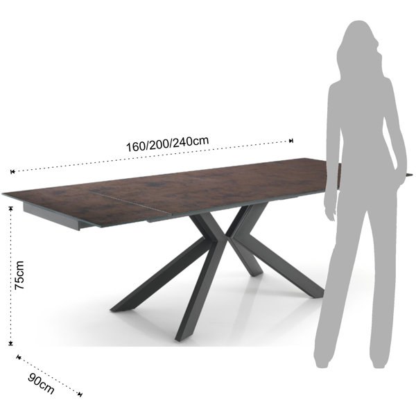 17 Stories Amair Extendable Dining Table | Wayfair.co.uk