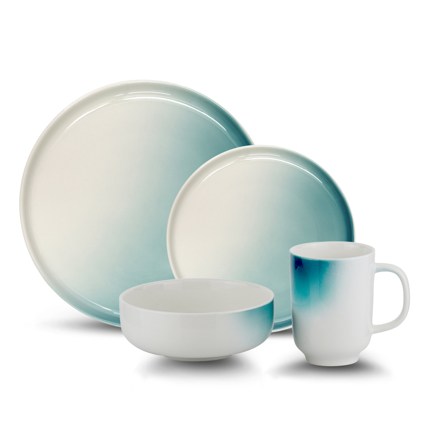 Brayden Studio® Aife Porcelain China Dinnerware - Set of 16 & Reviews ...