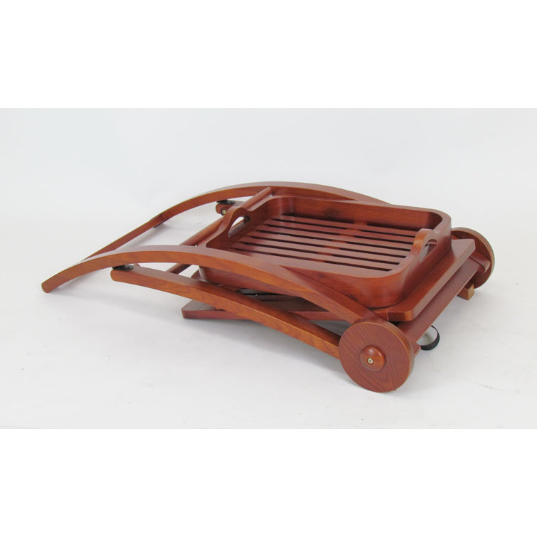 Millwood Pines Weisser Trolley Bar Cart | Wayfair