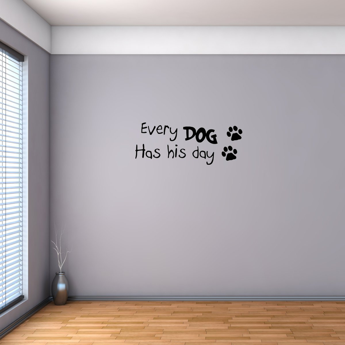 Winston Porter Doring Every Dog has His Day Dog Wall Decal & Reviews ...