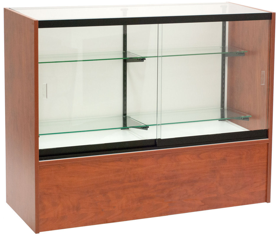KC Store Fixtures Front Opening Glass Showcase & Reviews | Wayfair