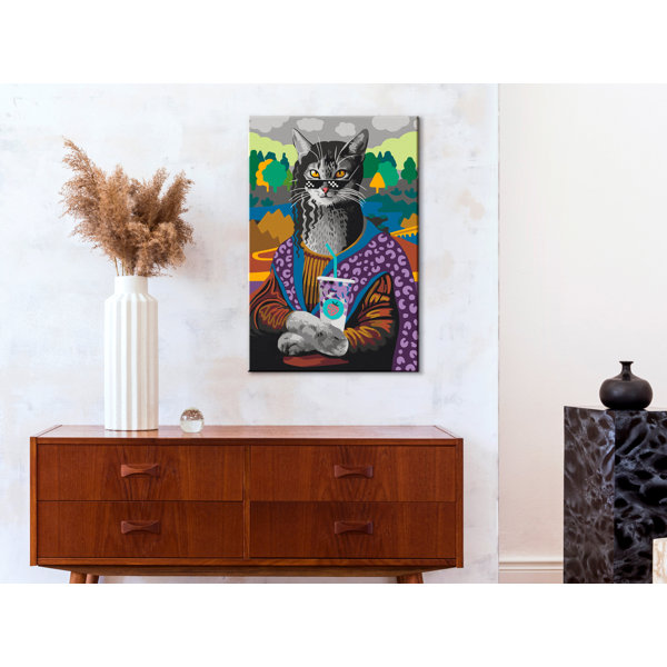 Maturi DIY Canvas Painting - Mrs. Kitty Lisa | Wayfair.co.uk