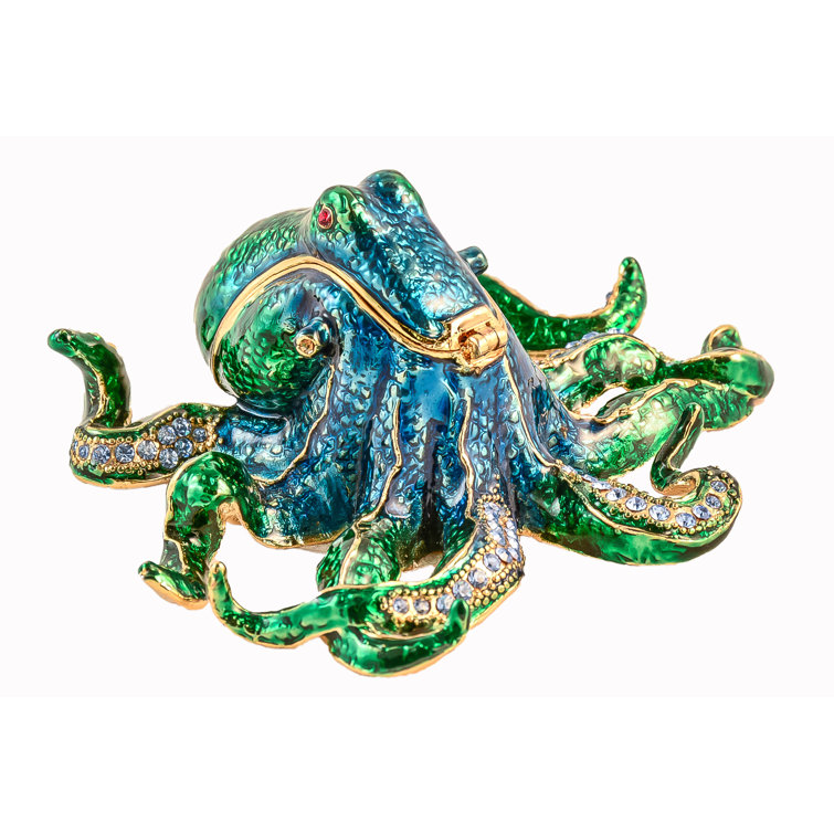 Breakwater Bay Emborough Octopus Trinket Box Figurine & Reviews | Wayfair