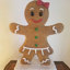 Hi-Line Gift Ltd. Gingerbread Girl Oversized Figurine & Reviews | Wayfair