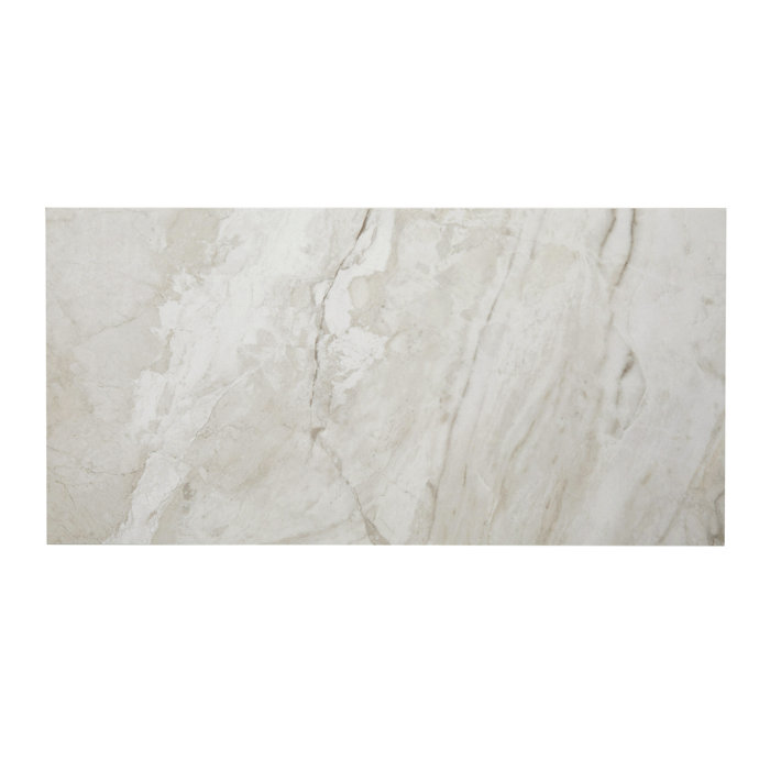 Daltile Famed 12" x 24" Porcelain Marble Look Wall & Floor Tile | Wayfair