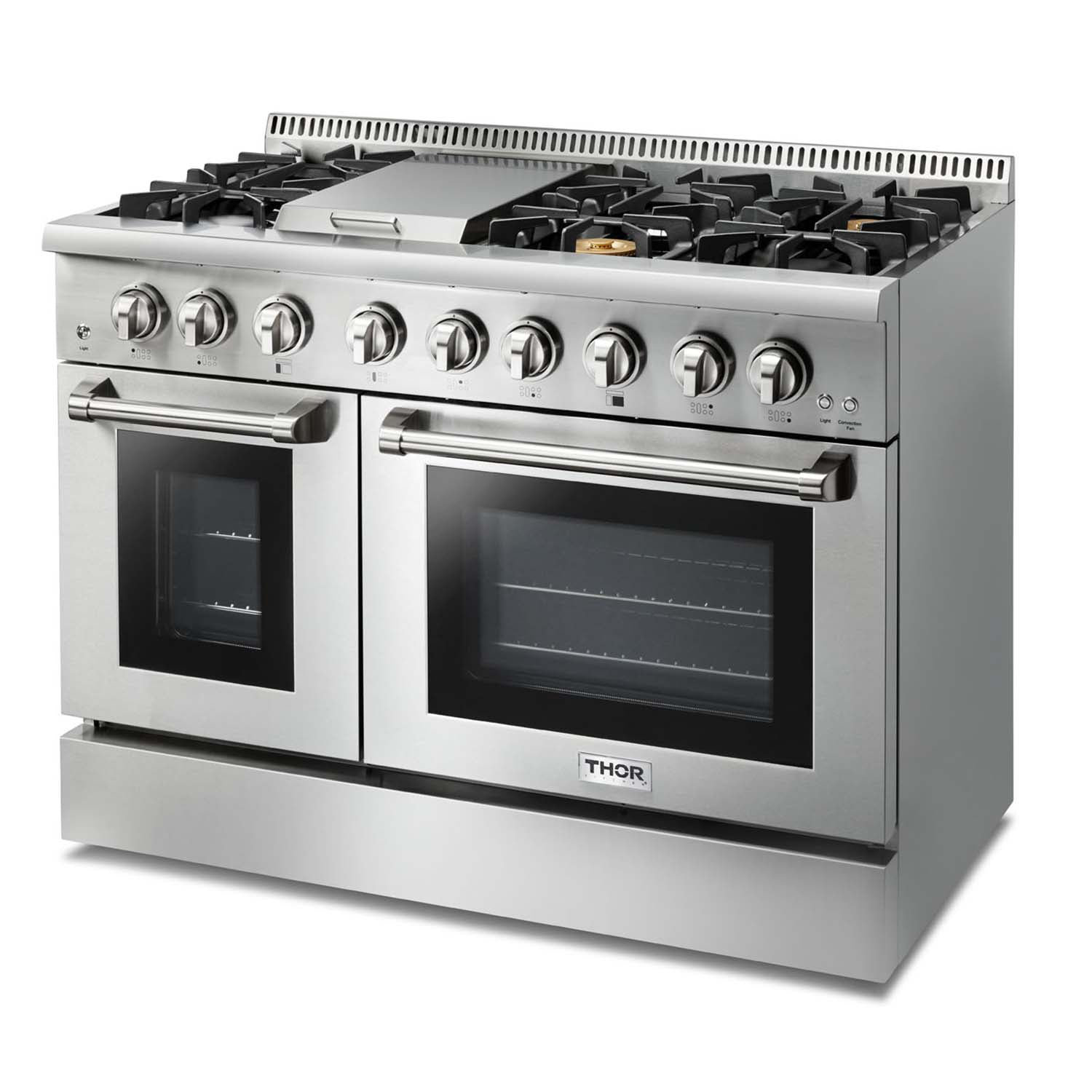 ThorKitchen Thor Kitchen 48" 6.7 Cubic Feet Dual Fuel Slide-In ...