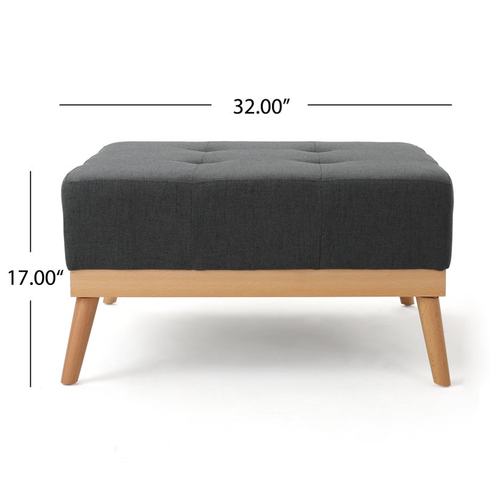 George Oliver Arslan Upholstered Ottoman & Reviews | Wayfair