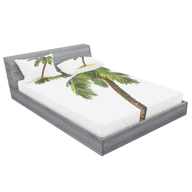 East Urban Home Palm Tree Sheet Set | Wayfair