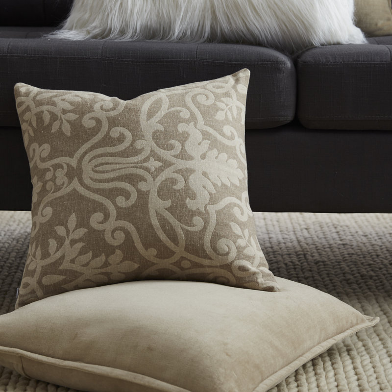 The Pillow Collection Bristol Floral Throw Pillow & Reviews | Wayfair
