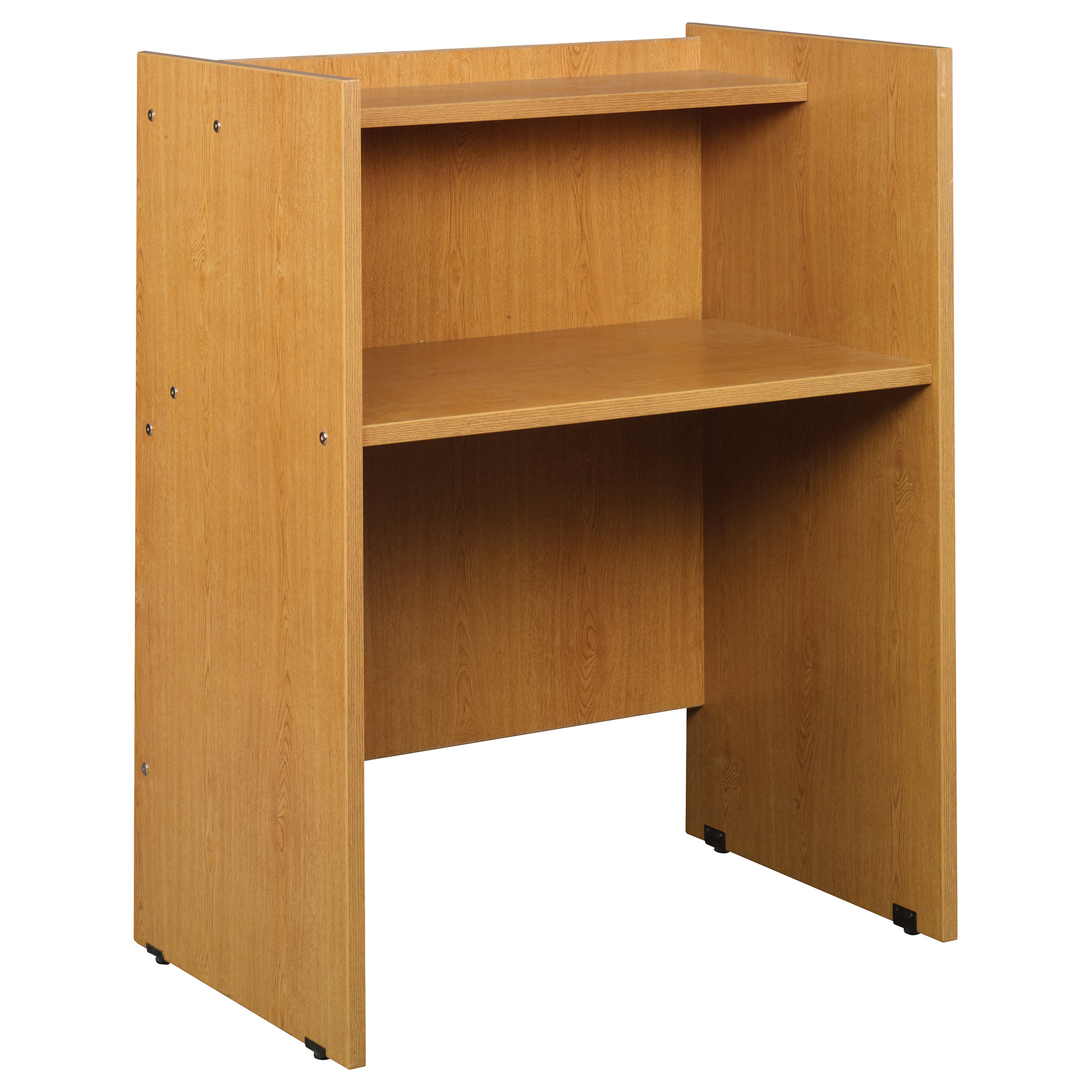 Stevens ID Systems Library Wood 48" Study Carrel | Wayfair