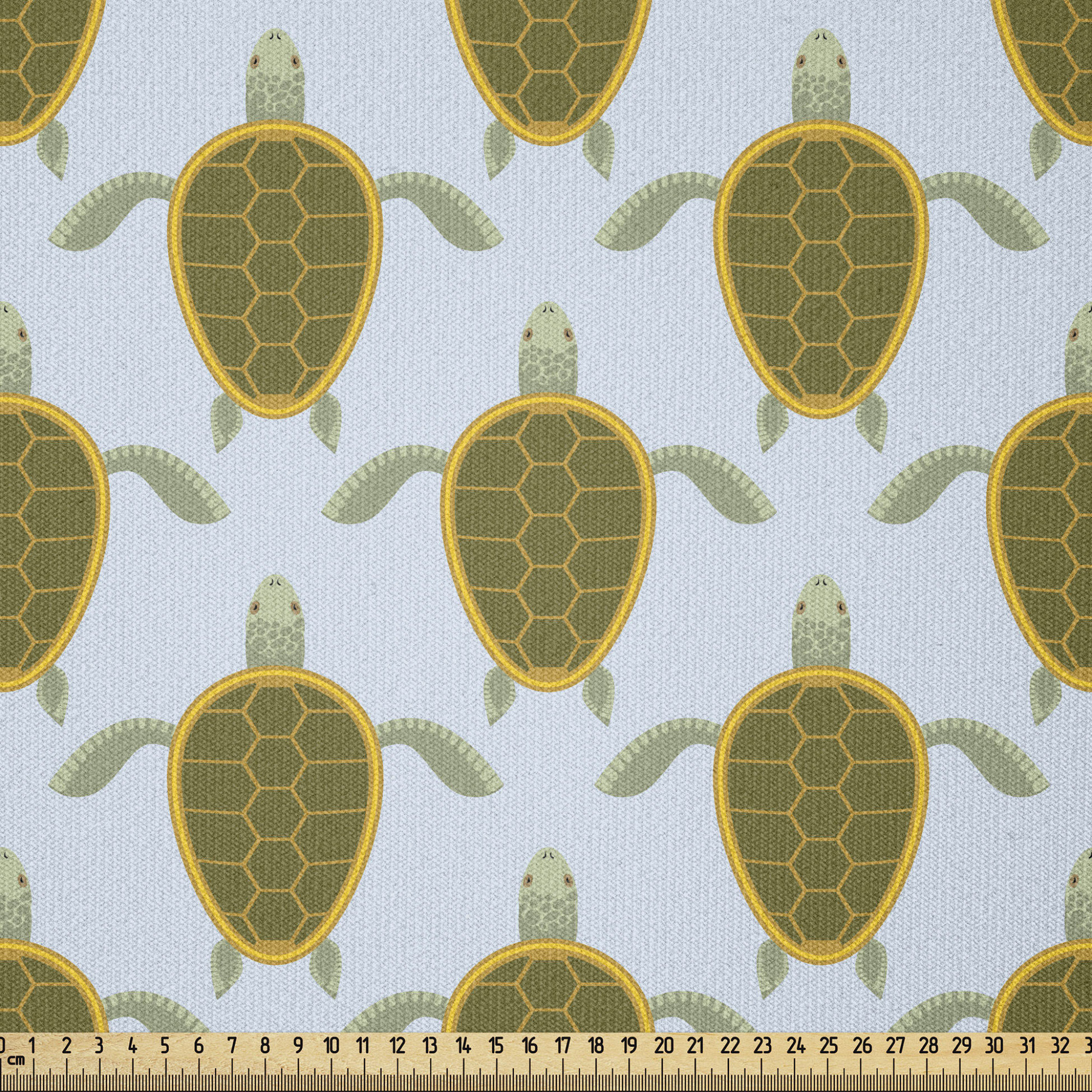 East Urban Home Ambesonne Turtle Fabric By The Yard, Flock Of Sea ...