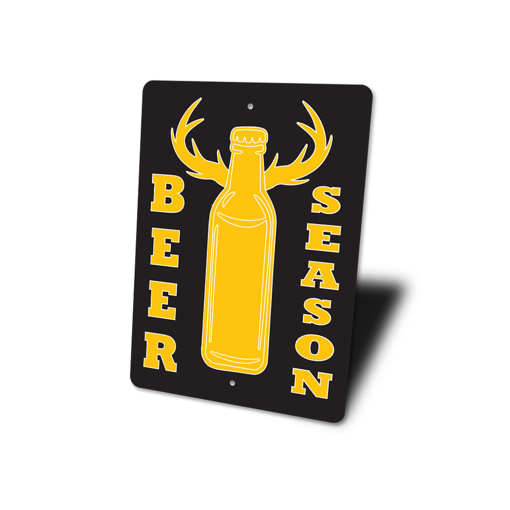 Lizton Sign Shop, Inc Beer Season Aluminum Sign | Wayfair