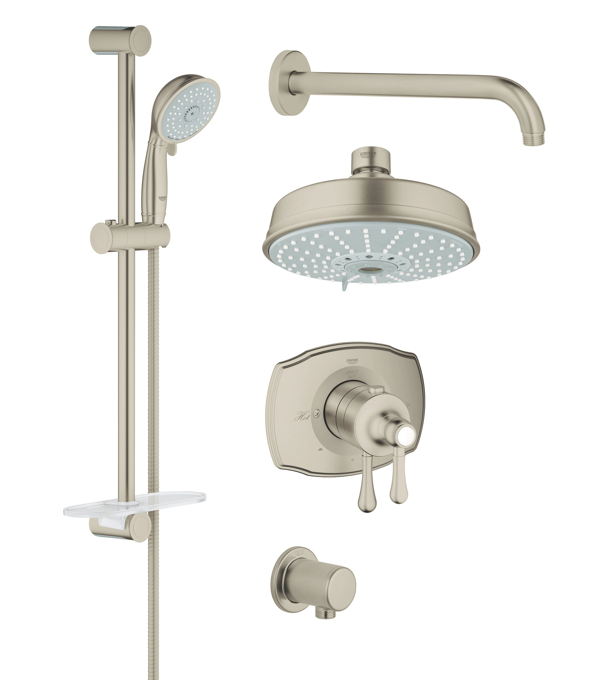 GROHE Grohflex® Authentic Complete Shower System & Reviews | Wayfair