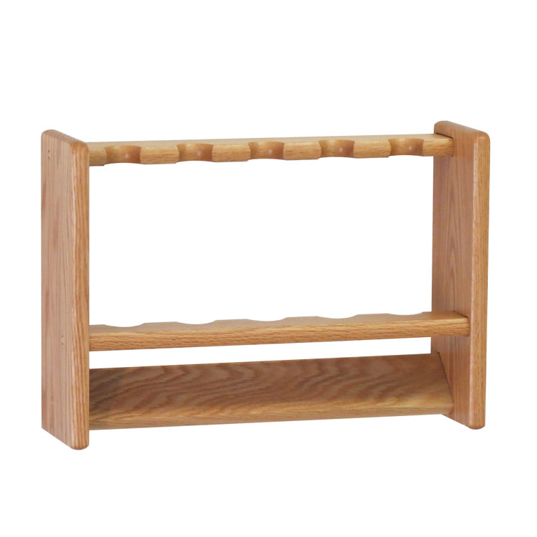 Wooden Mallet Wall Mounted Fishing Rack & Reviews | Wayfair