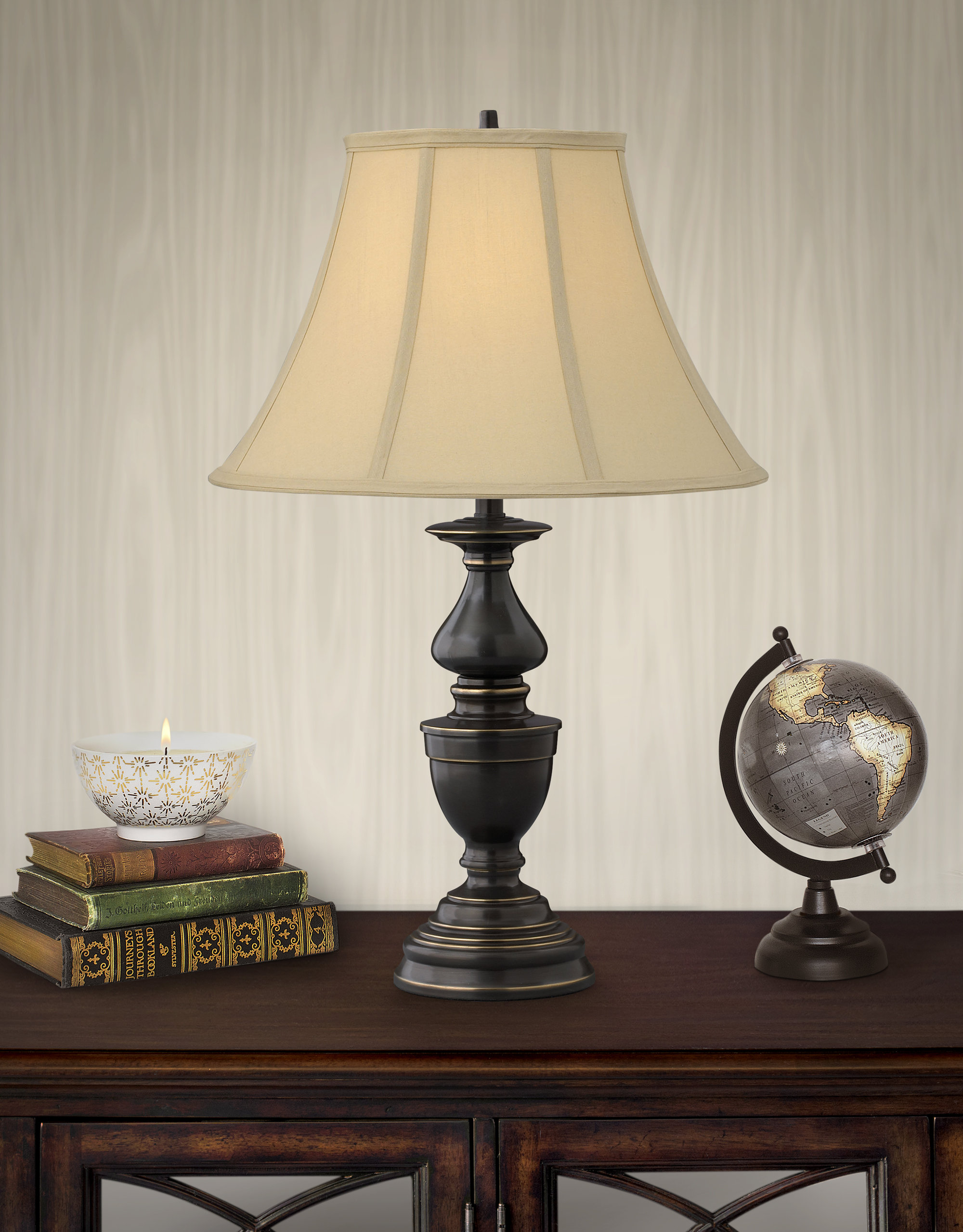Medallion Lighting Balustrade 30" Madison Bronze Table Lamp | Wayfair
