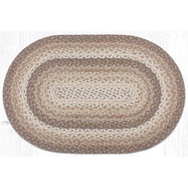 August Grove® Delphina Oval Braided Indoor Only Door Mat & Reviews ...