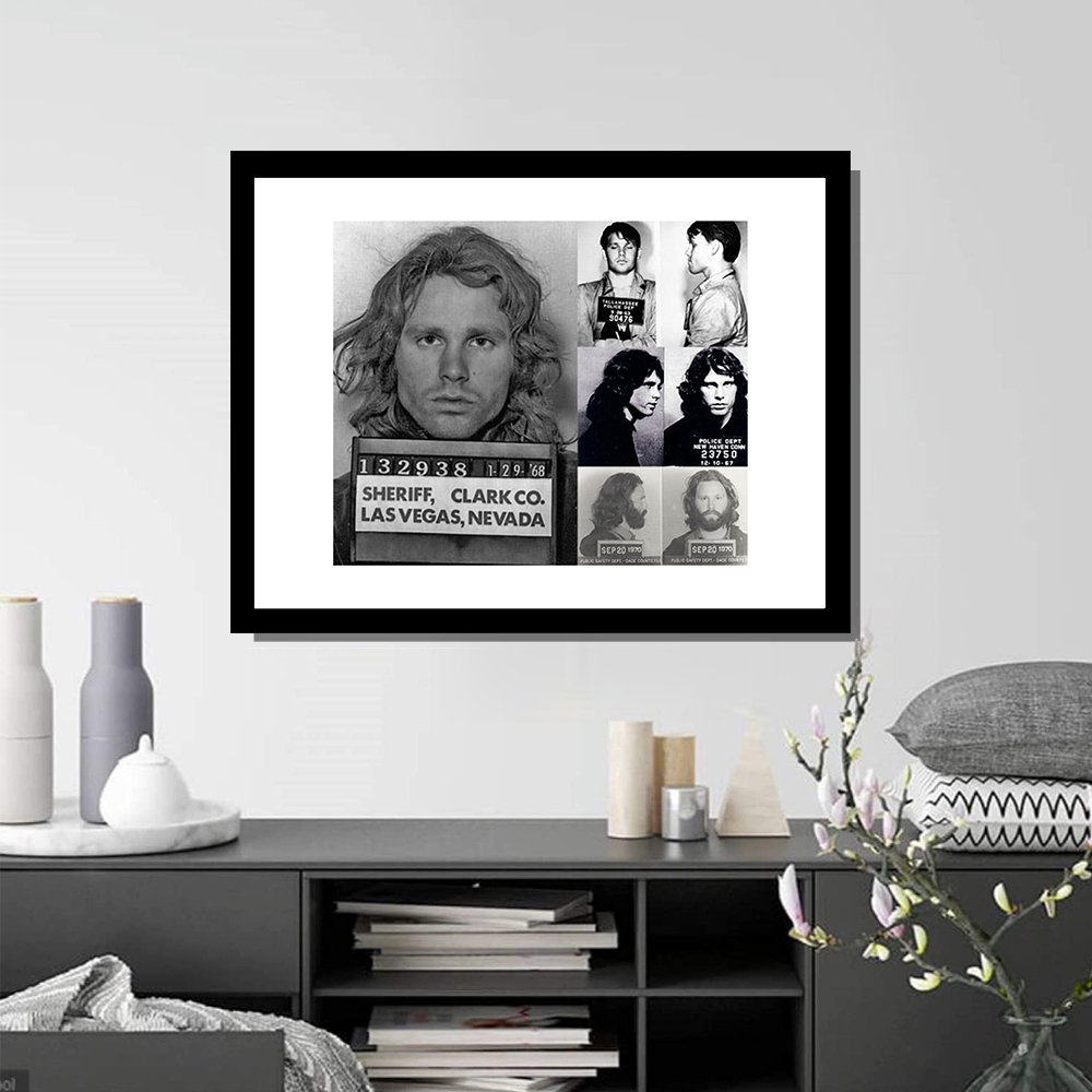 Venice Beach Collections Jim Morrison - Picture Frame Photograph on ...