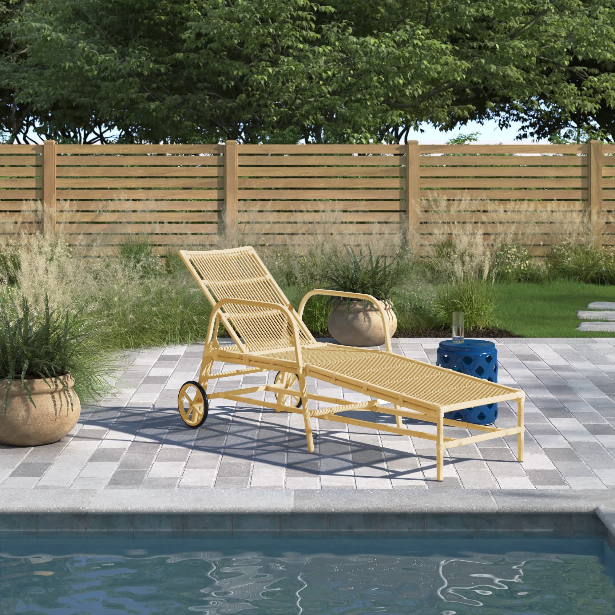 Sand & Stable Reuben Josephine Outdoor Sun Lounger | Wayfair