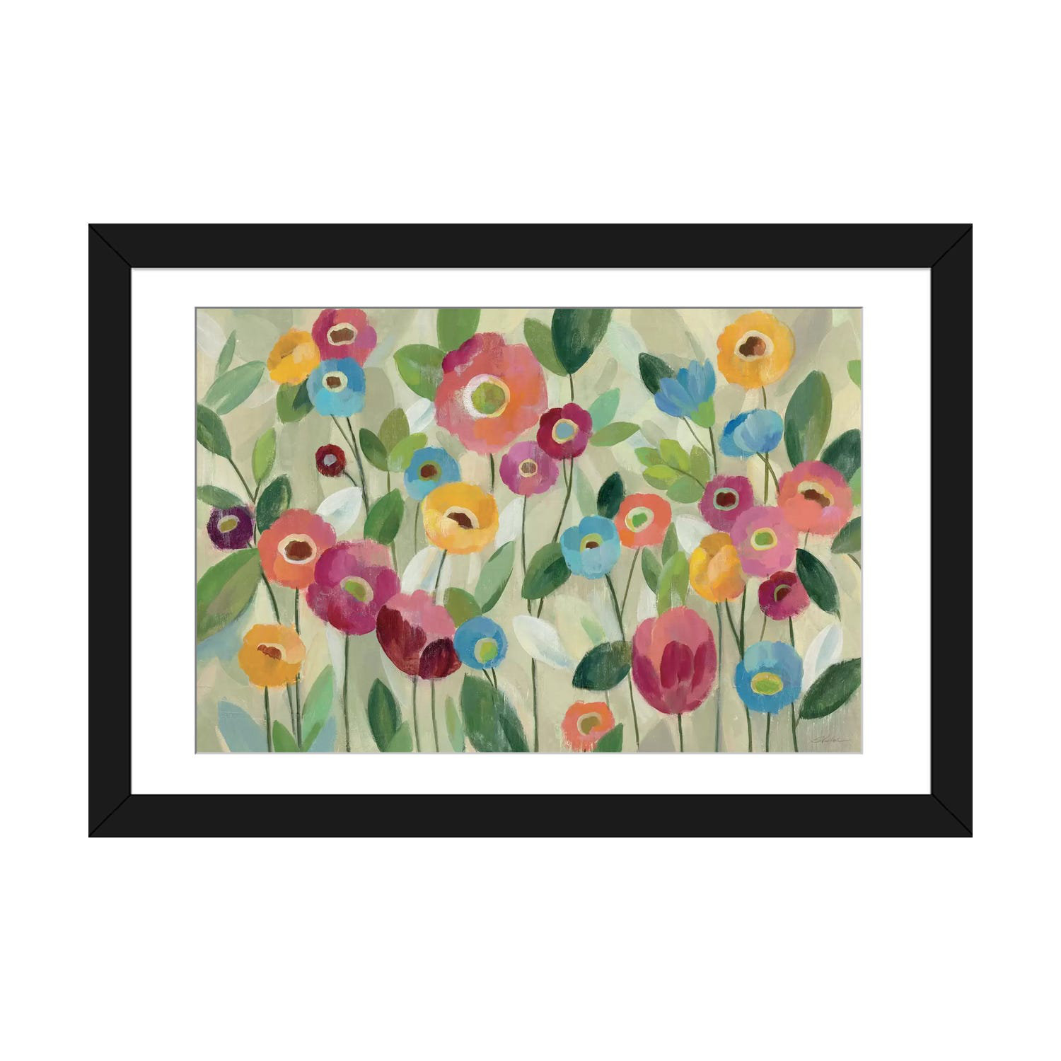 Harriet Bee Esdert Fairy Tale Flowers Art | Wayfair