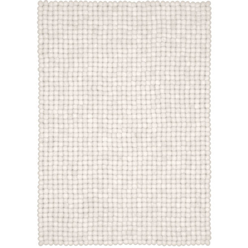 Myfelt Linéa Handwoven Wool Cream Rug | Wayfair.co.uk