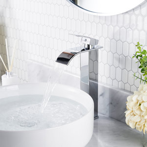 FORIOUS Vessel Sink Faucet Single-handle Bathroom Faucet with Drain ...