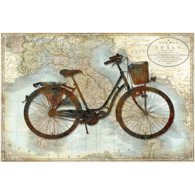 Bicycle Gallery Wrapped Canvas Wall Art You'll Love in 2020 | Wayfair