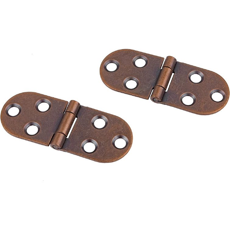 UNIQANTIQ HARDWARE SUPPLY Rounded Antique Copper Sewing Machine Hinge ...