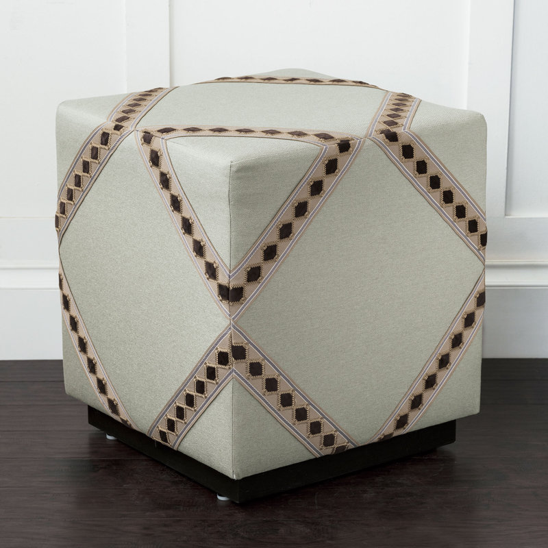 Eastern Accents Steeplechaser Square Ottoman | Perigold