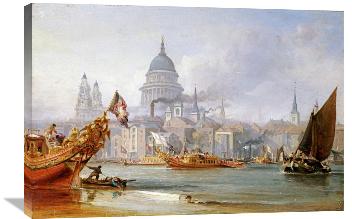 Global Gallery A View Of Saint Paul by George Chambers - Print on ...