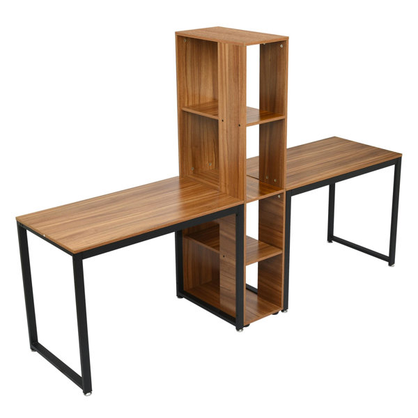 Wade Logan® 79''Computer Desk With Drawer | Wayfair.ca