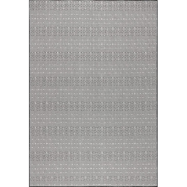 Foundry Select Lalisa Machine Woven / Power Loomed Gray Indoor/Outdoor ...