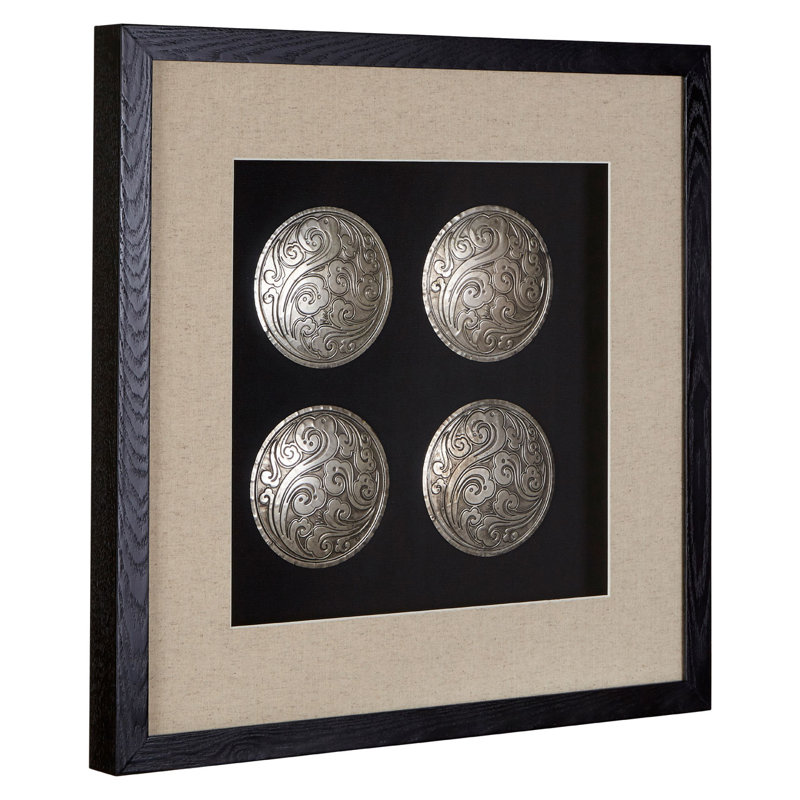 Symple Stuff Framed Disc Wall Décor | Wayfair.co.uk