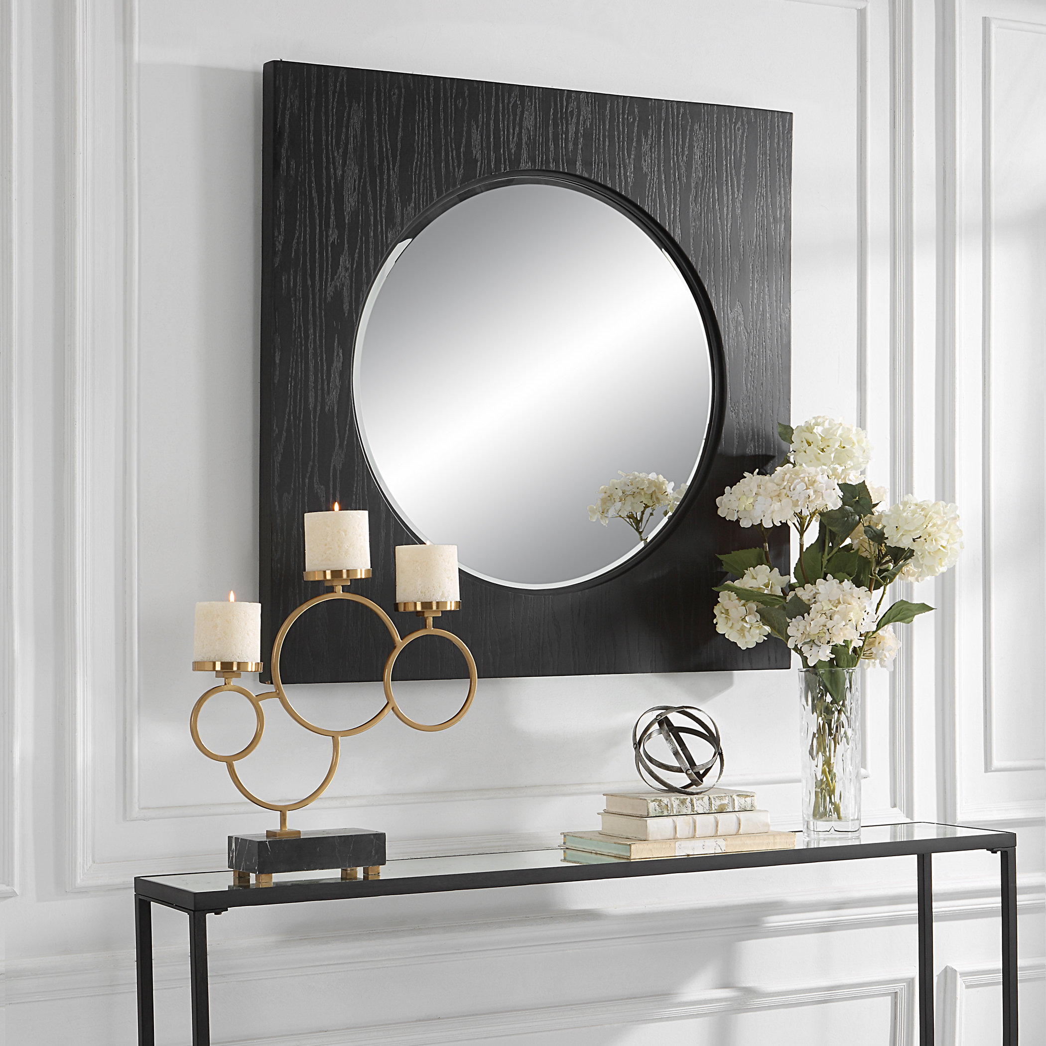 Latitude Run® Beachmount Metal Wall Mirror | Wayfair