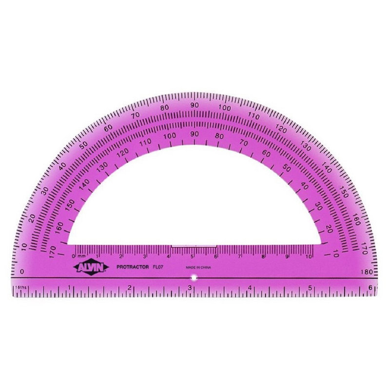 Alvin and Co. Semi-Circular Ruler | Wayfair