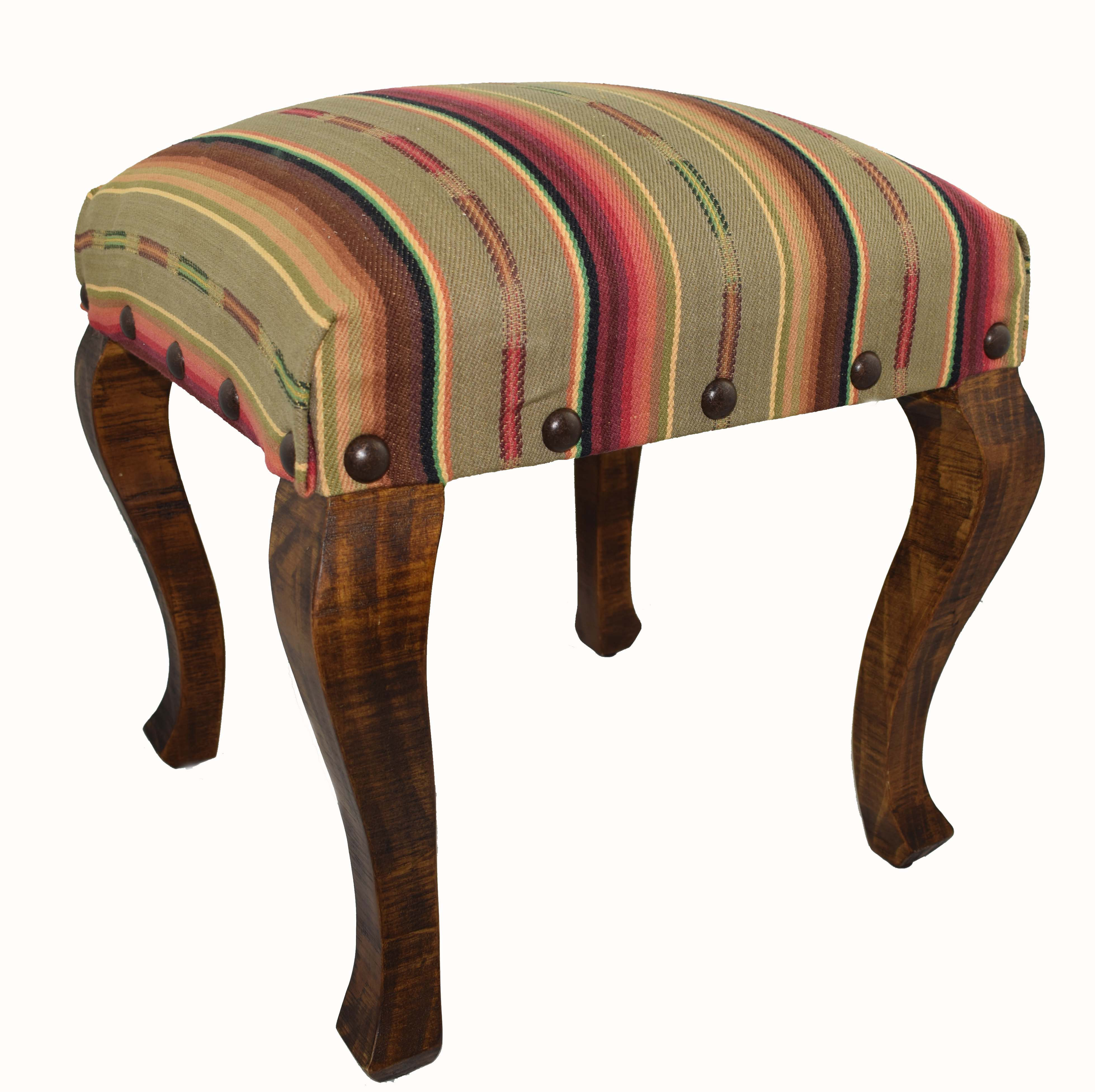 Millwood Pines Lubbers 20'' Tall Solid Wood Vanity Stool & Reviews ...