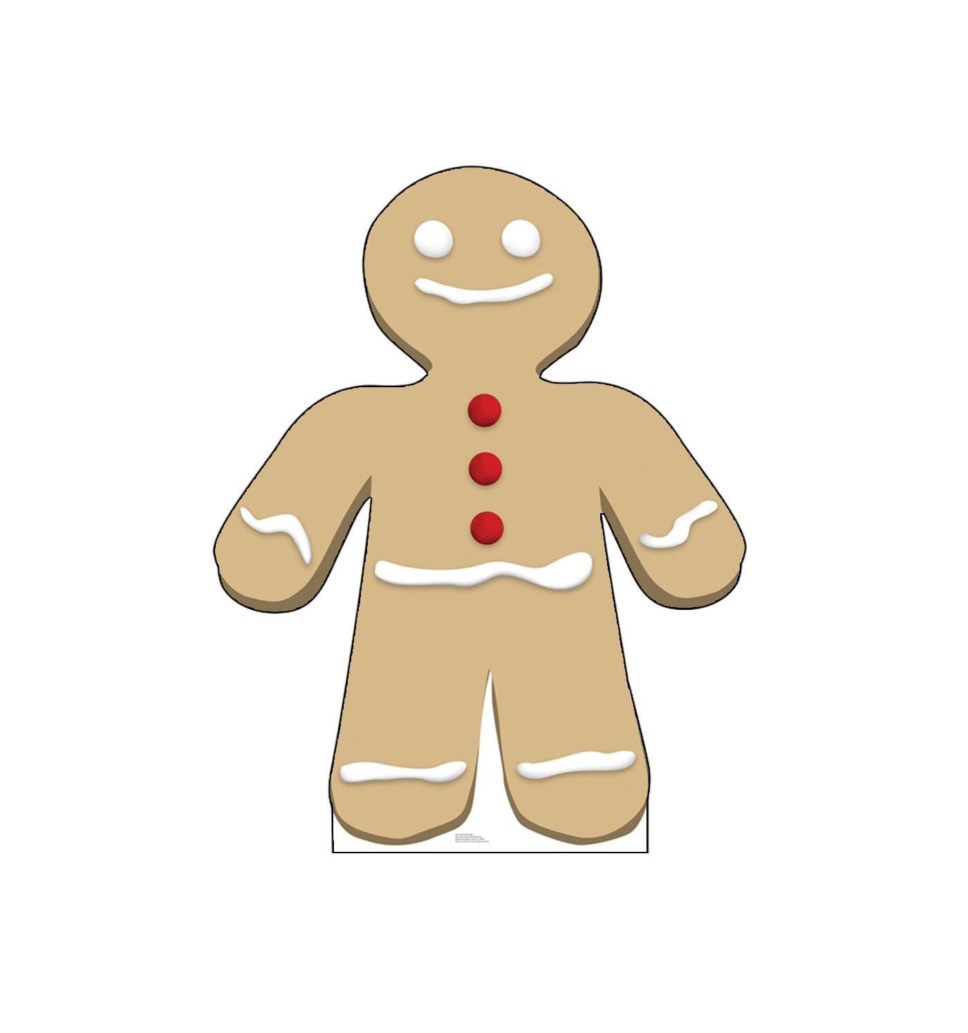 Advanced Graphics Christmas Gingerbread Man Cardboard Stand-Up ...